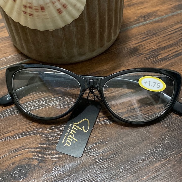 ICU | Accessories | Icu Black Cat Eye Readers Nwt 75 | Poshmark